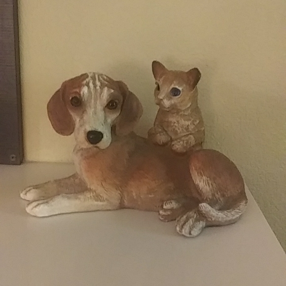 Universal Studios Corp | Art | Vintage 988 Dog And Cat Plaster ...